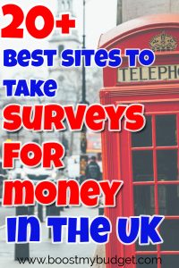 The Ultimate List of Paid Survey Sites in the UK (2023) - Boost My Budget