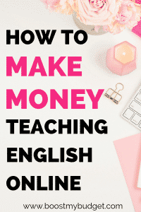 How to Make Money Teaching English Online in the UK - Boost My Budget