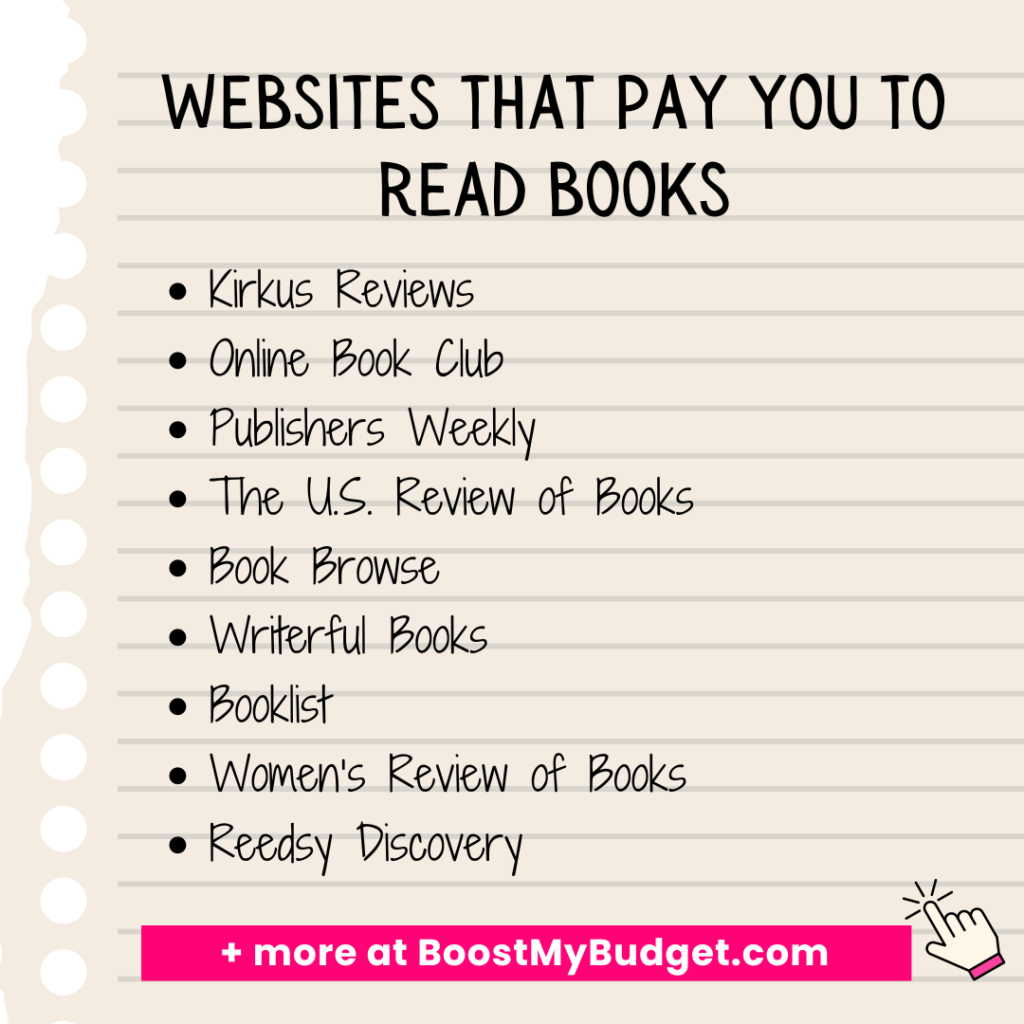 Get Paid To Read Books! 11 Savvy Ways For Bookworms To Make Money ...